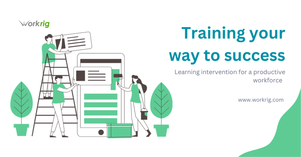 Training your way to success: Learning intervention for productive ...